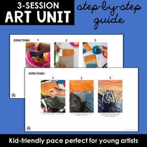 Edvard Munch the Scream Art Project Famous Artist Elementary Art ...