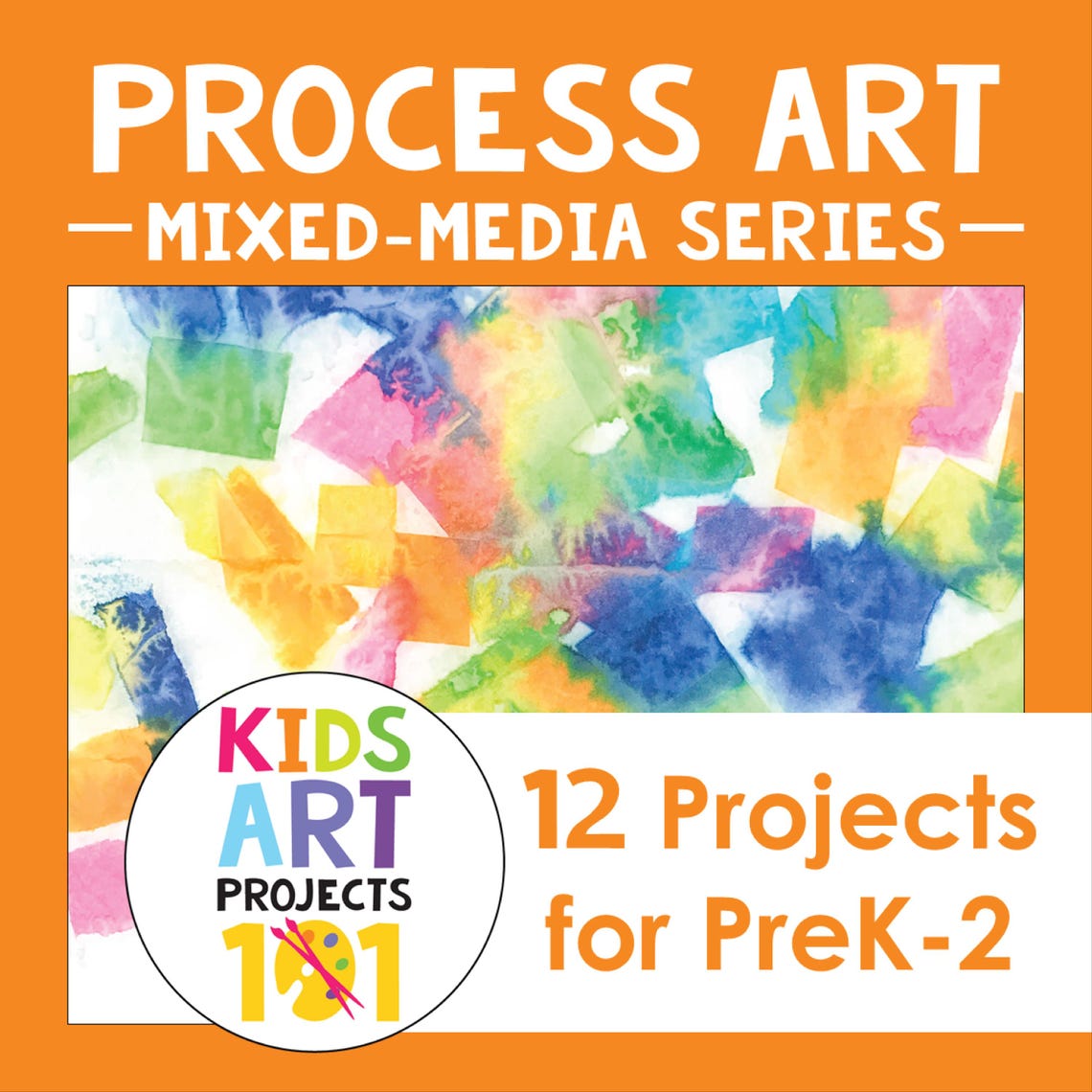 Mixed-media Process Art Projects for Prek-2 Homeschool and Elementary ...