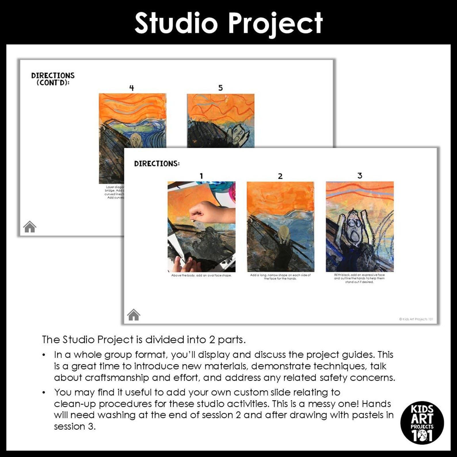 Edvard Munch the Scream Art Project Famous Artist Elementary Art ...