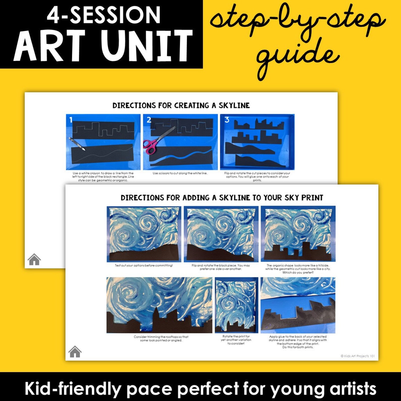 Vincent Van Gogh Starry Night Art Project Famous Artist Elementary Art ...