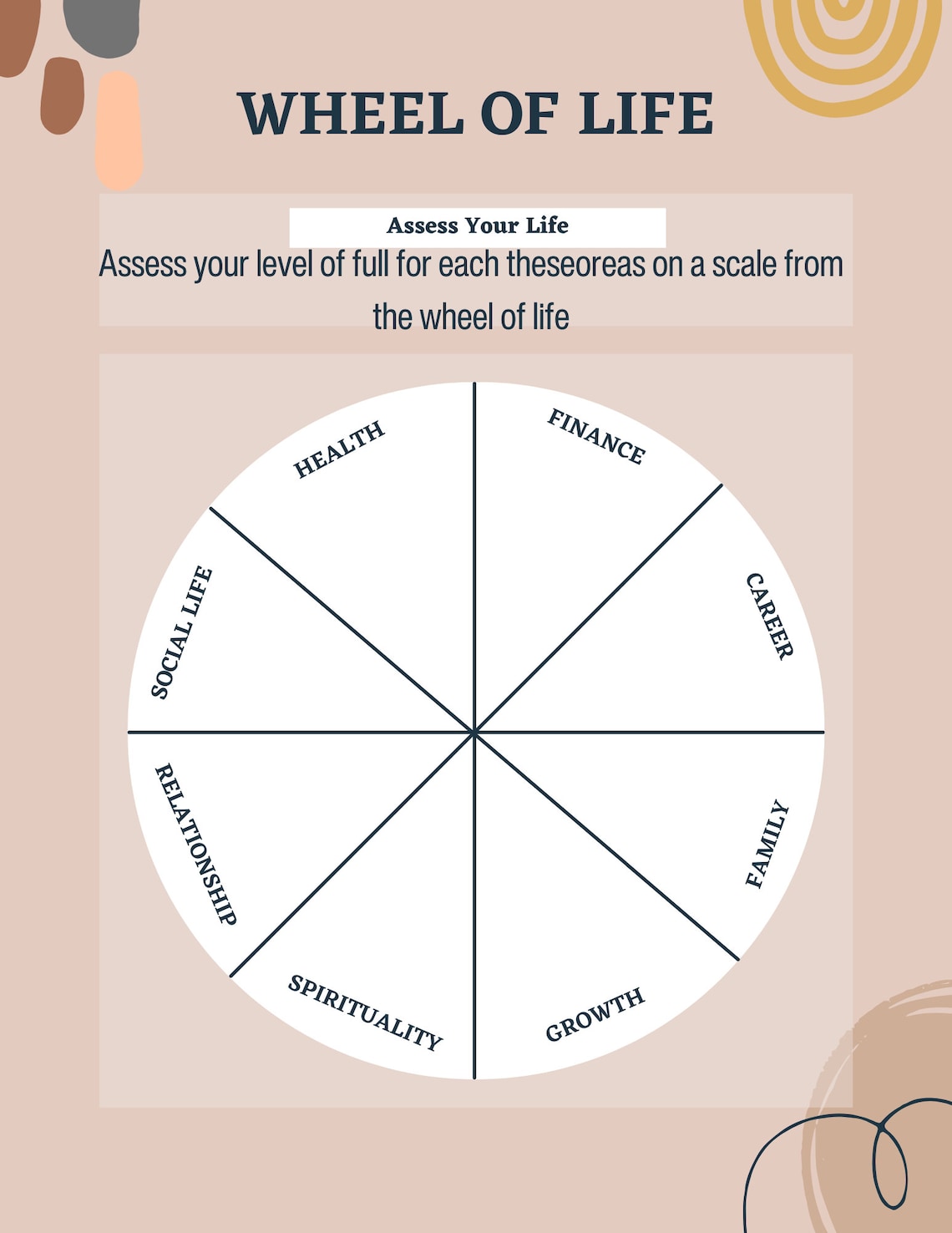 The Ultimate Wheel of Life Planner: the Wheel of Life Goal Planning ...