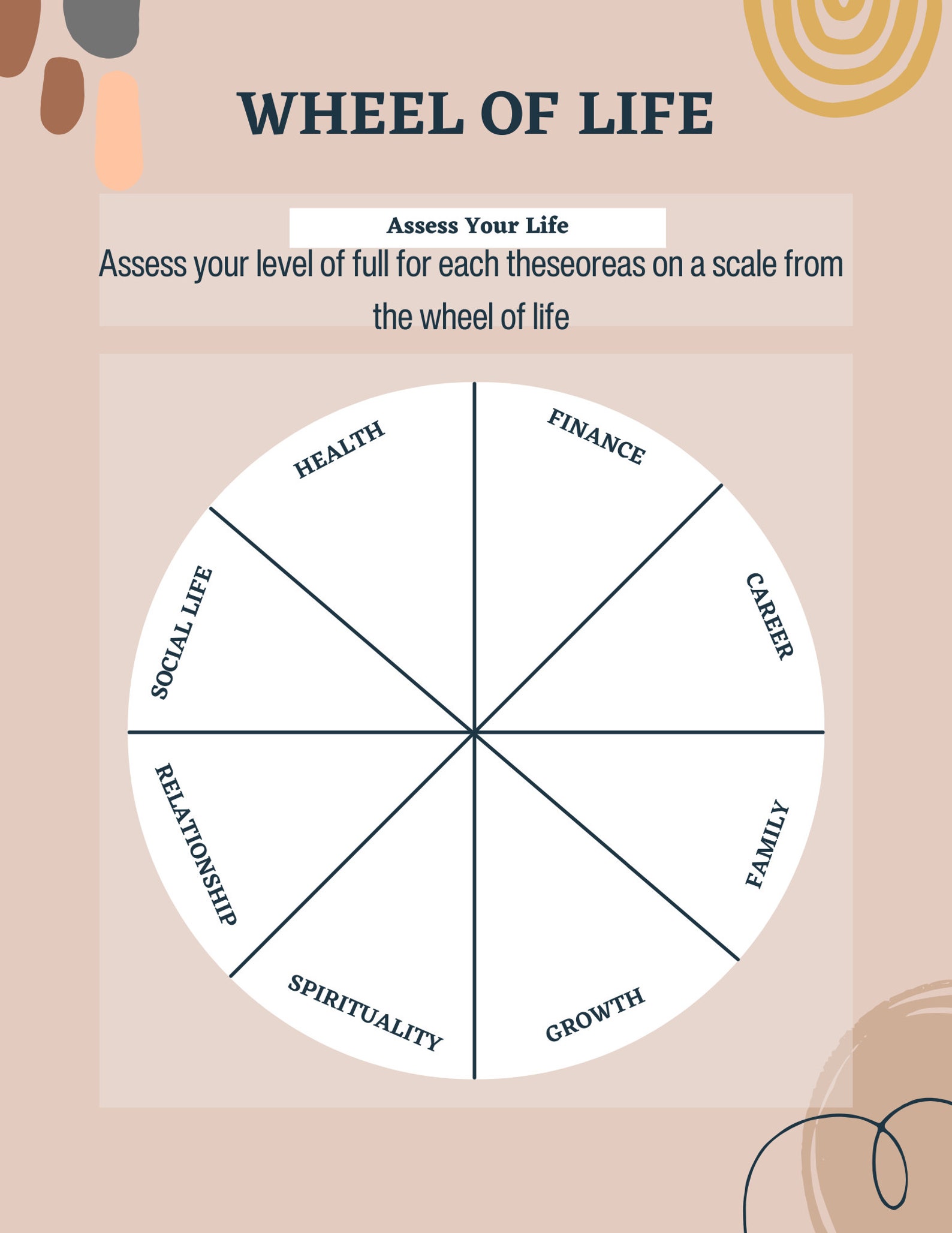 The Ultimate Wheel of Life Planner: the Wheel of Life Goal Planning ...