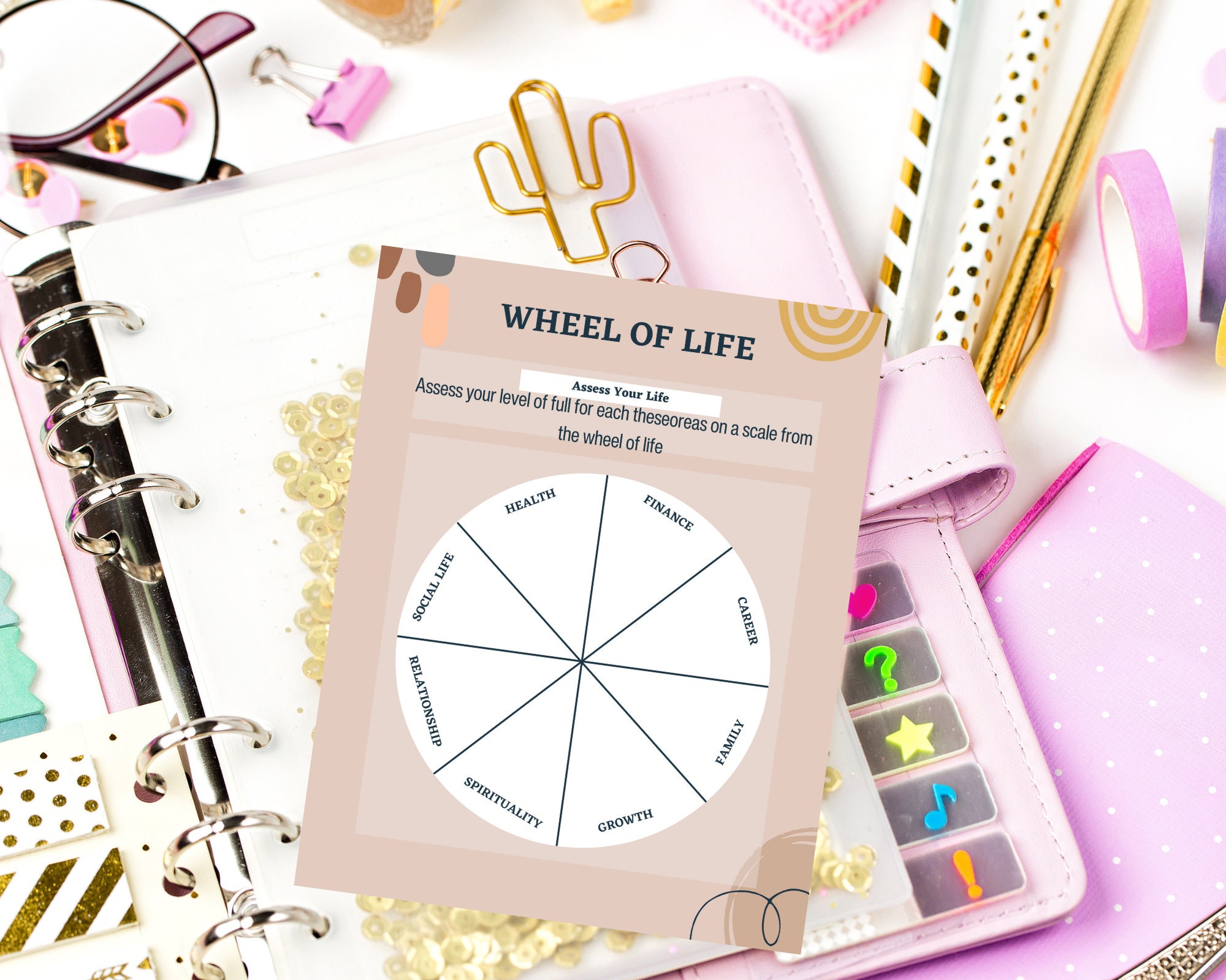 The Ultimate Wheel of Life Planner: the Wheel of Life Goal Planning ...