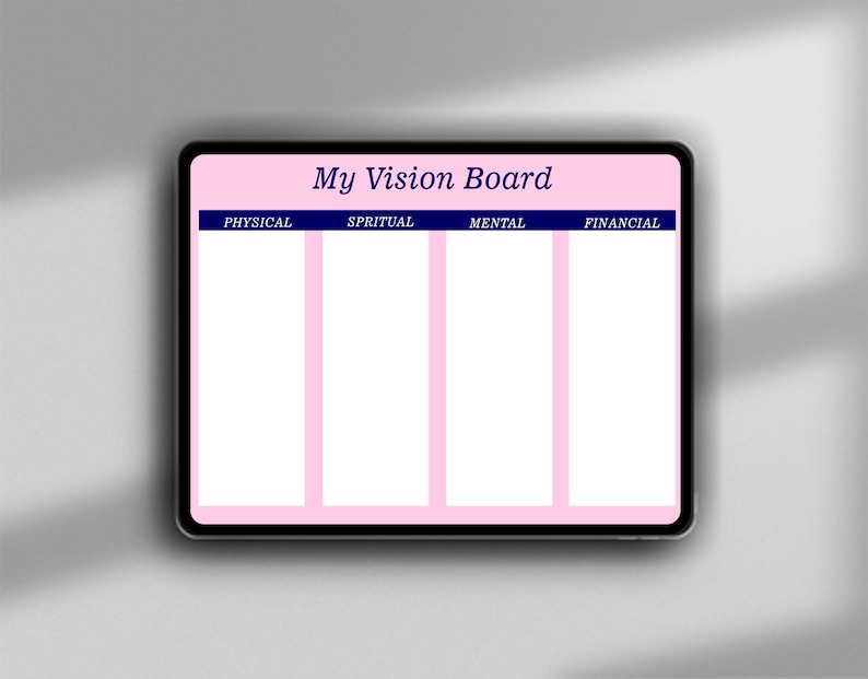 Ultimate Vision Board Kit Bundle 2023 Vision Board Printable Vision ...