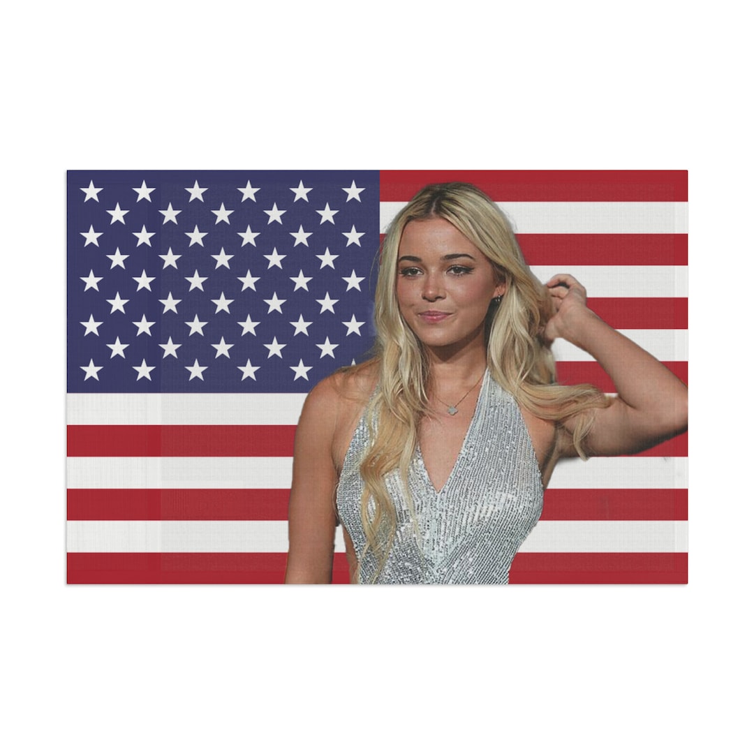 Livvy Dunne Flag/tapestry-wall Decor-fan Art - Etsy