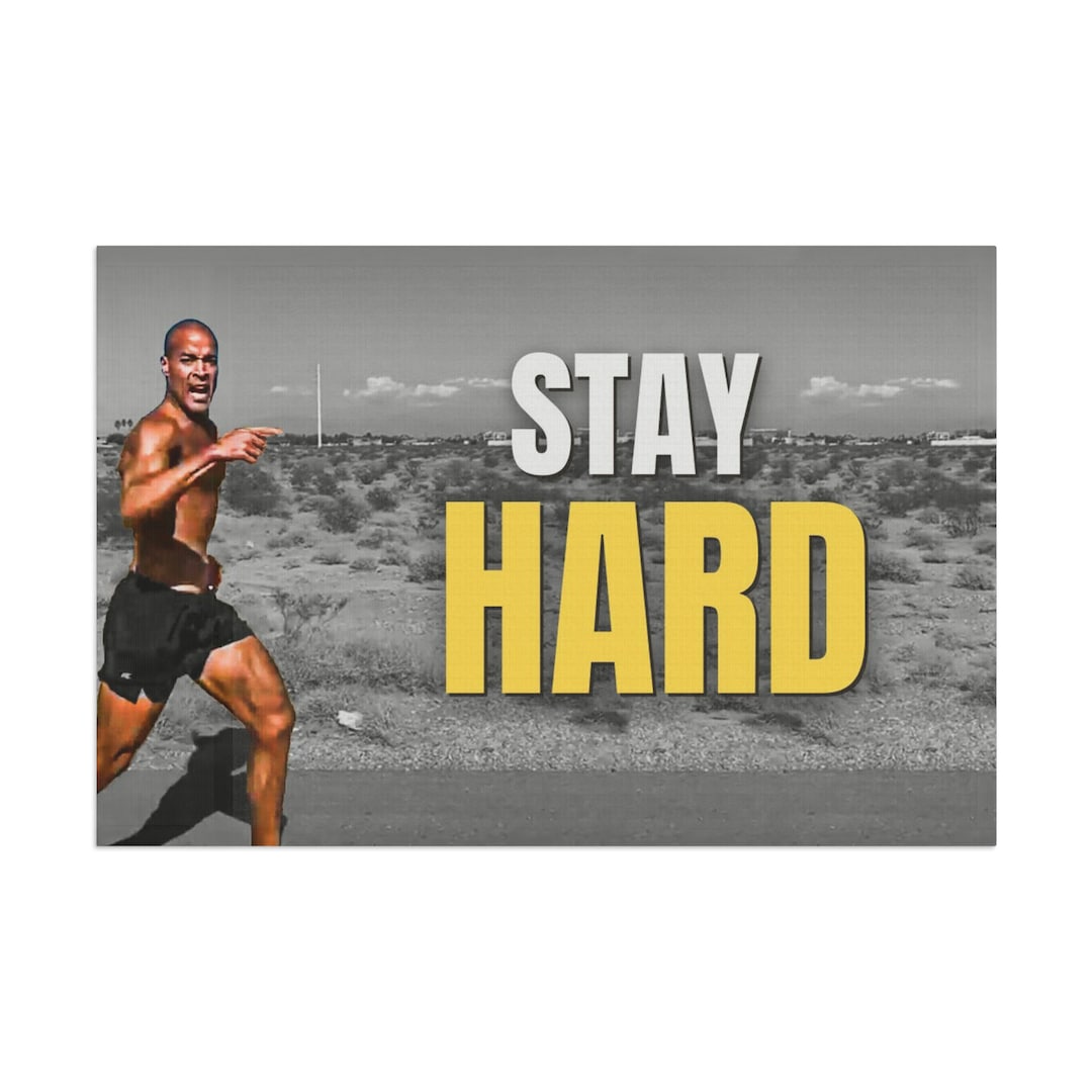 DAVID GOGGINS ''flag/tapestry-wall Decor-fan'' - Etsy