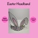 Easter Paper Crown Headband Bunny Rabbit Crown Easter Craft Preschool ...