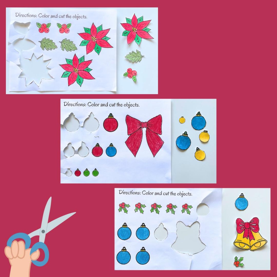 Christmas Wreath Craft Build A Wreath Winter Wreath Craft Christmas ...