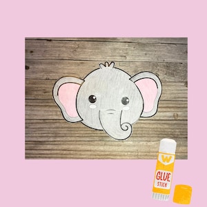 Build an Elephant Craft Printable Activity Summer Craft Homeschool ...