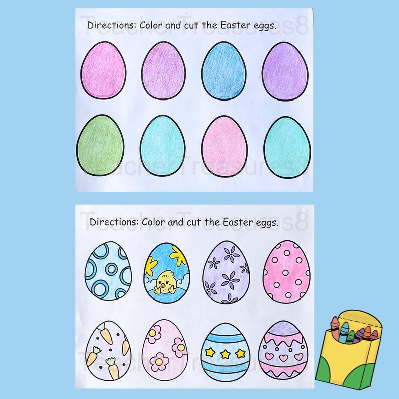 Easter Wreath Craft Build a Wreath Easter Wreath DIY Egg Wreath Wreath ...