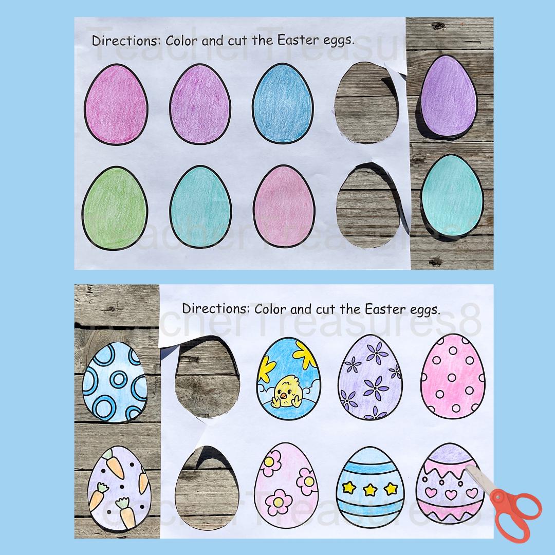 Easter Wreath Craft Build a Wreath Easter Wreath DIY Egg Wreath Wreath ...