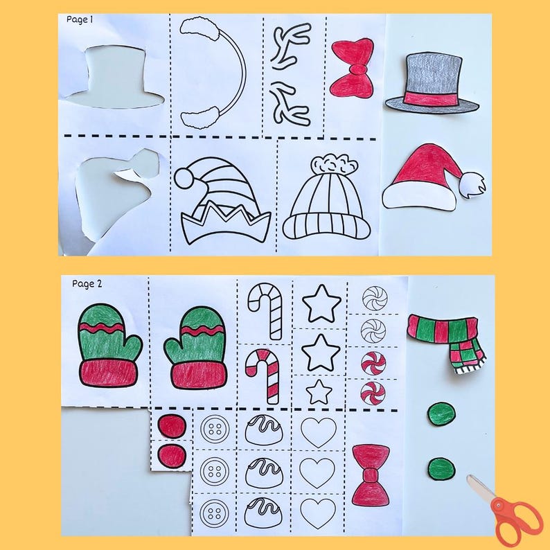 Gingerbread Man Craft: Christmas DIY Printable (digital Download) - Etsy