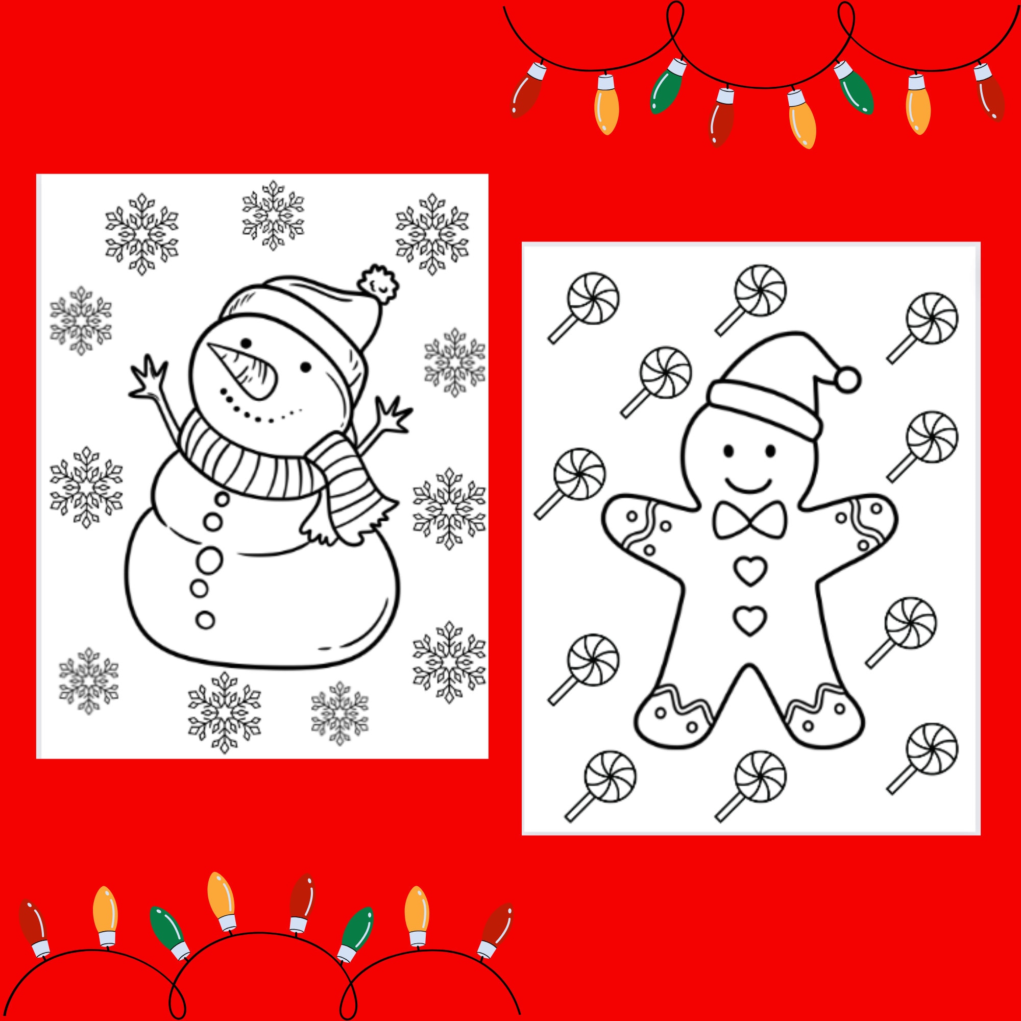 Christmas Coloring Page, Christmas Activities for Kids, Christmas ...