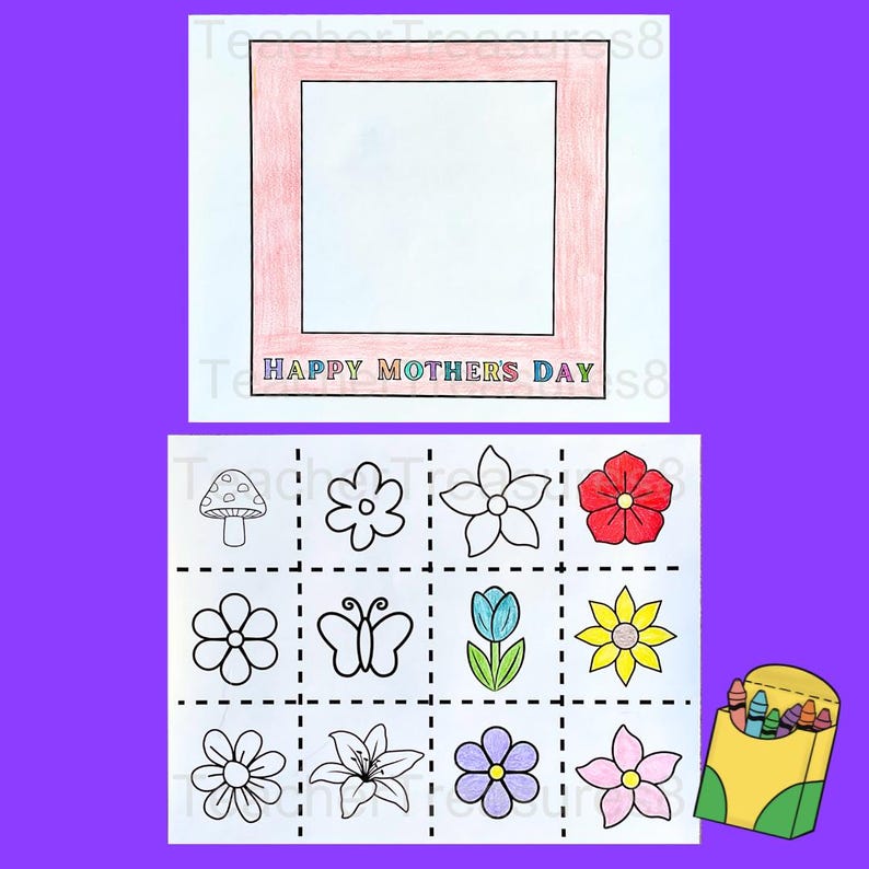 Mother’s Day Craft Mothers Day Frame Mothers Day Kids Craft Gift for ...