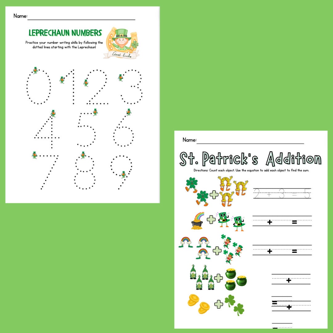 St Patricks Day Activities, Preschool Activities, St Patricks Printable ...