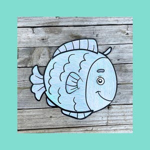 Build A Fish Craft Printable Activity Kids Craft DIY Craft Homeschool ...