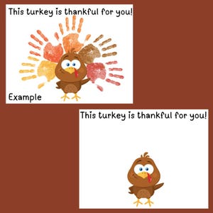 Thanksgiving Handprint Craft Fall Handprint Craft Thanksgiving Craft ...