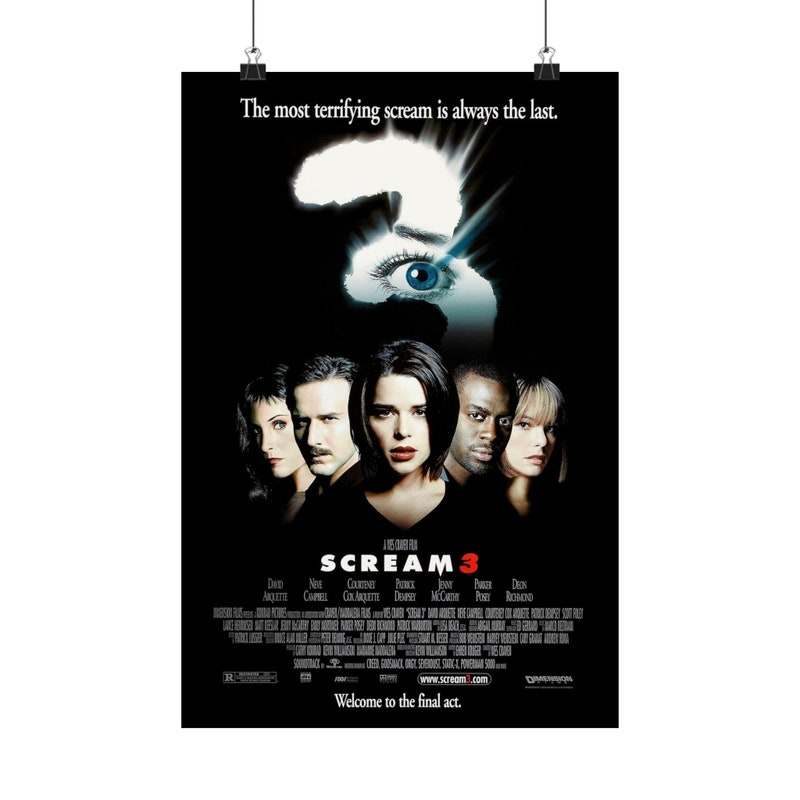 Scream Movie Poster - Etsy