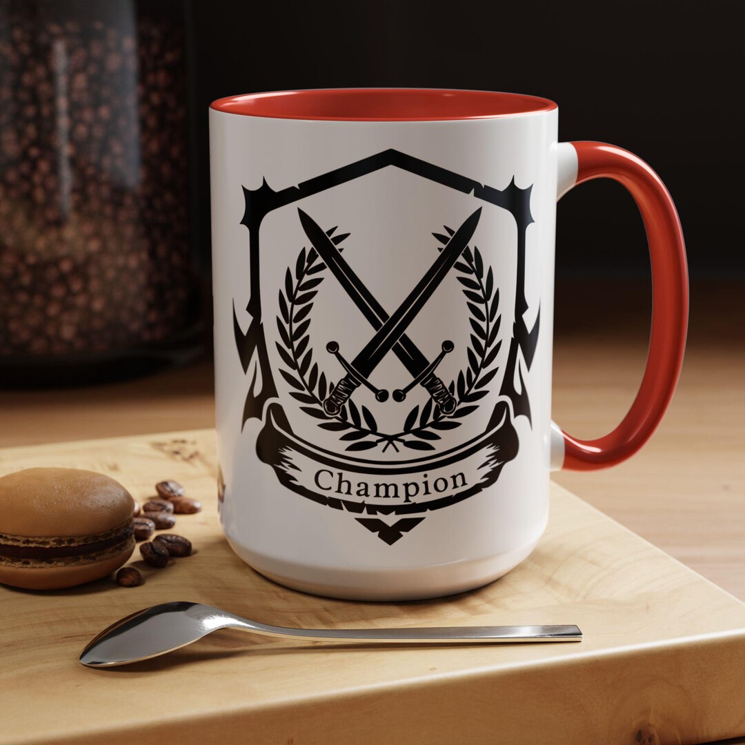Dnd Champion Class Coffee Mug Fantasy Warrior Coffee Cup Perfect Gift ...
