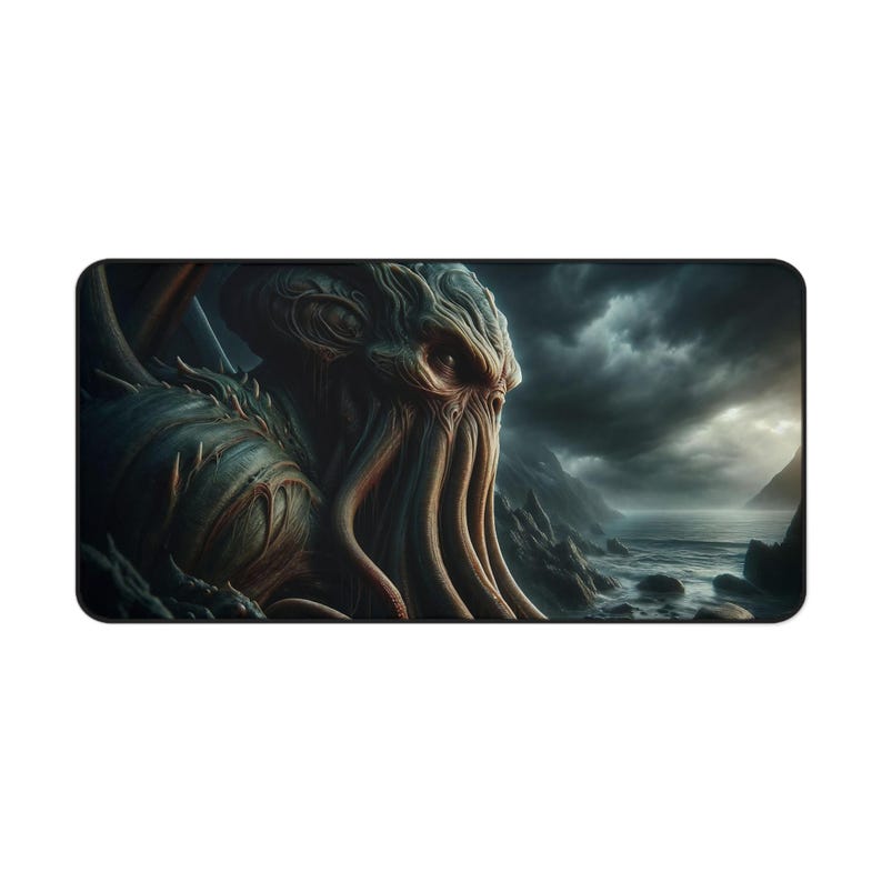 Cthulhu Desk Mat: Lovecraftian Horror, Eldritch God Art - Etsy