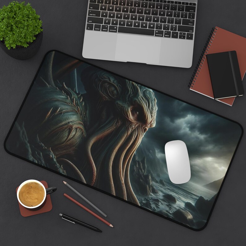 Cthulhu Desk Mat: Lovecraftian Horror, Eldritch God Art - Etsy