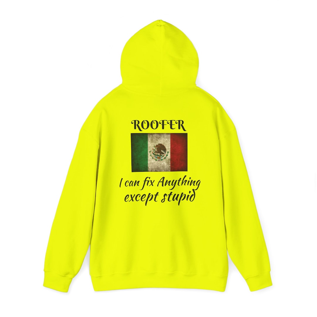 Hoodies With Safety Colors for Construction, Designed by Roofers Unisex ...