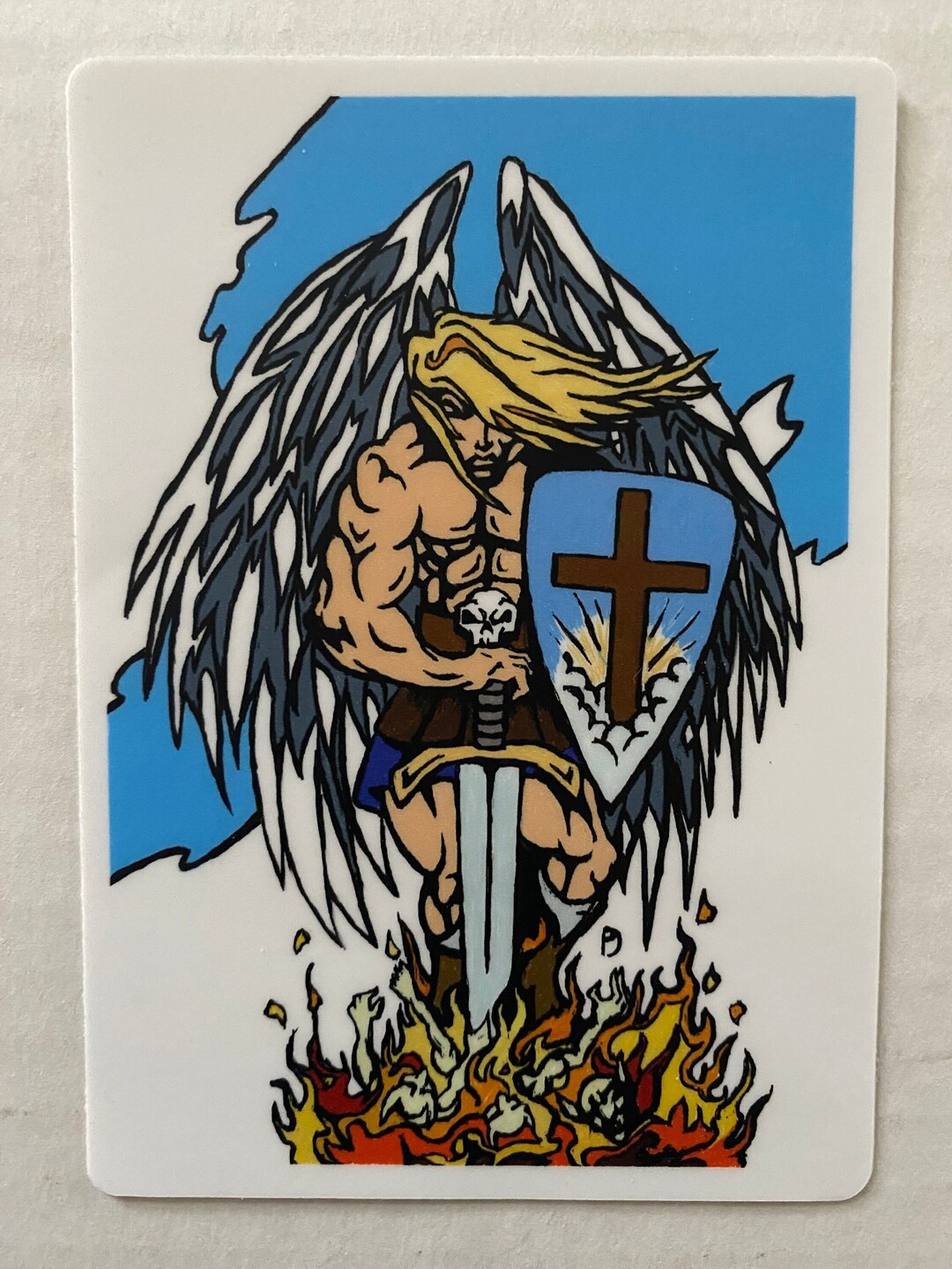 Michael the Archangel Sticker - Etsy