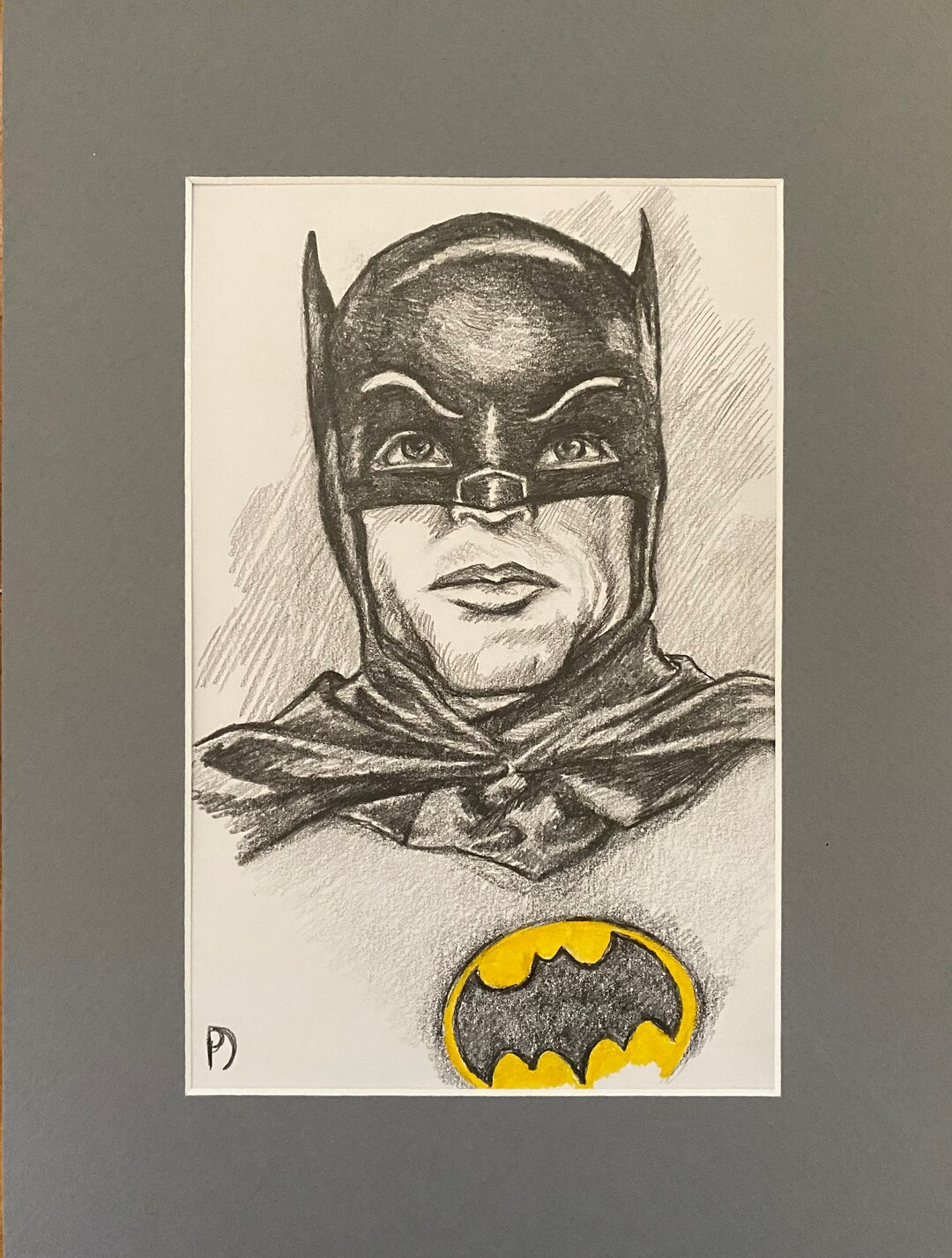 Original Pencil Drawing of Batman Based on the 1966 Tv Series. This ...