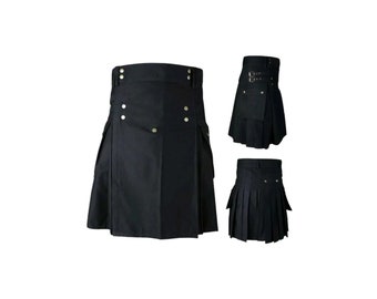 Utility Kilts for Men Scottish Kilts Kilts for Men Cotton Utility Kilts Men Scottish Kilts Plus ...