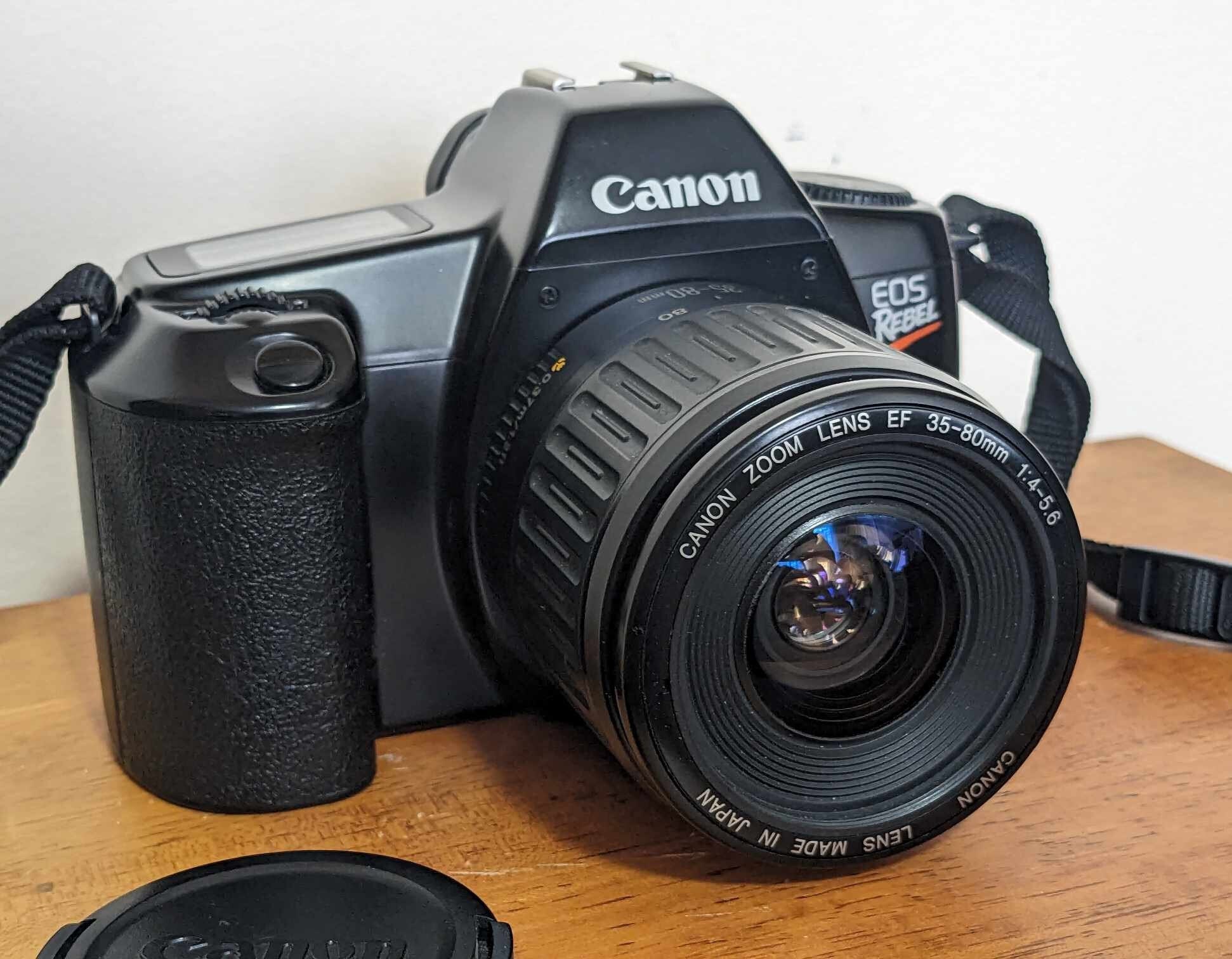 CANON EOS Rebel, VINTAGE 90s Camera, 35 Mm Reflex, With Original ...