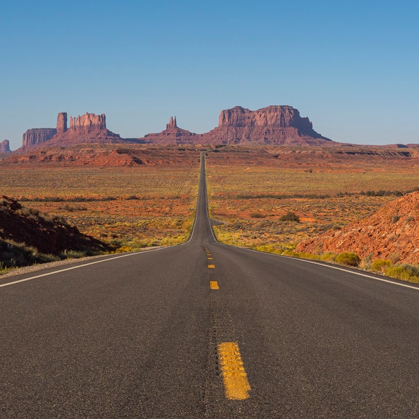 Desert Highway Print - Etsy