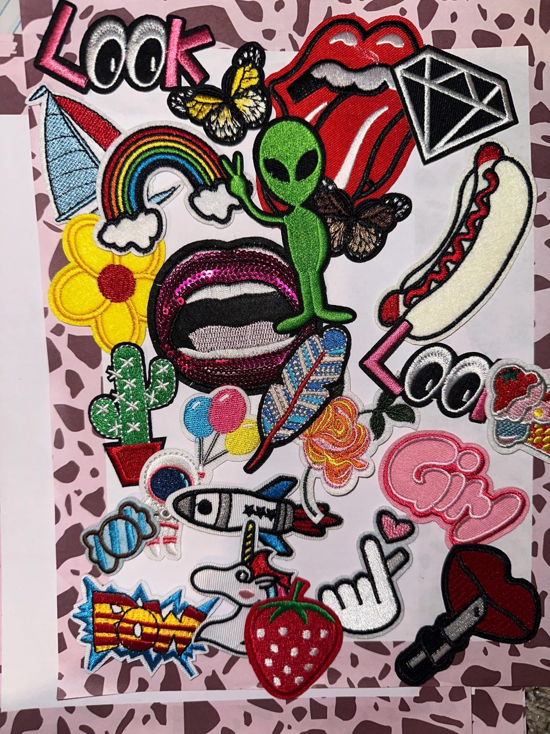 Iron on Patches 80 /90s Theme - Etsy