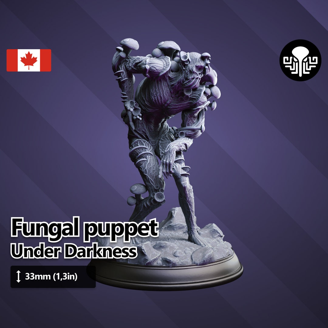 Fungal Puppet Collection : Under Darkness 32mm Scale Dnd Unpainted ...