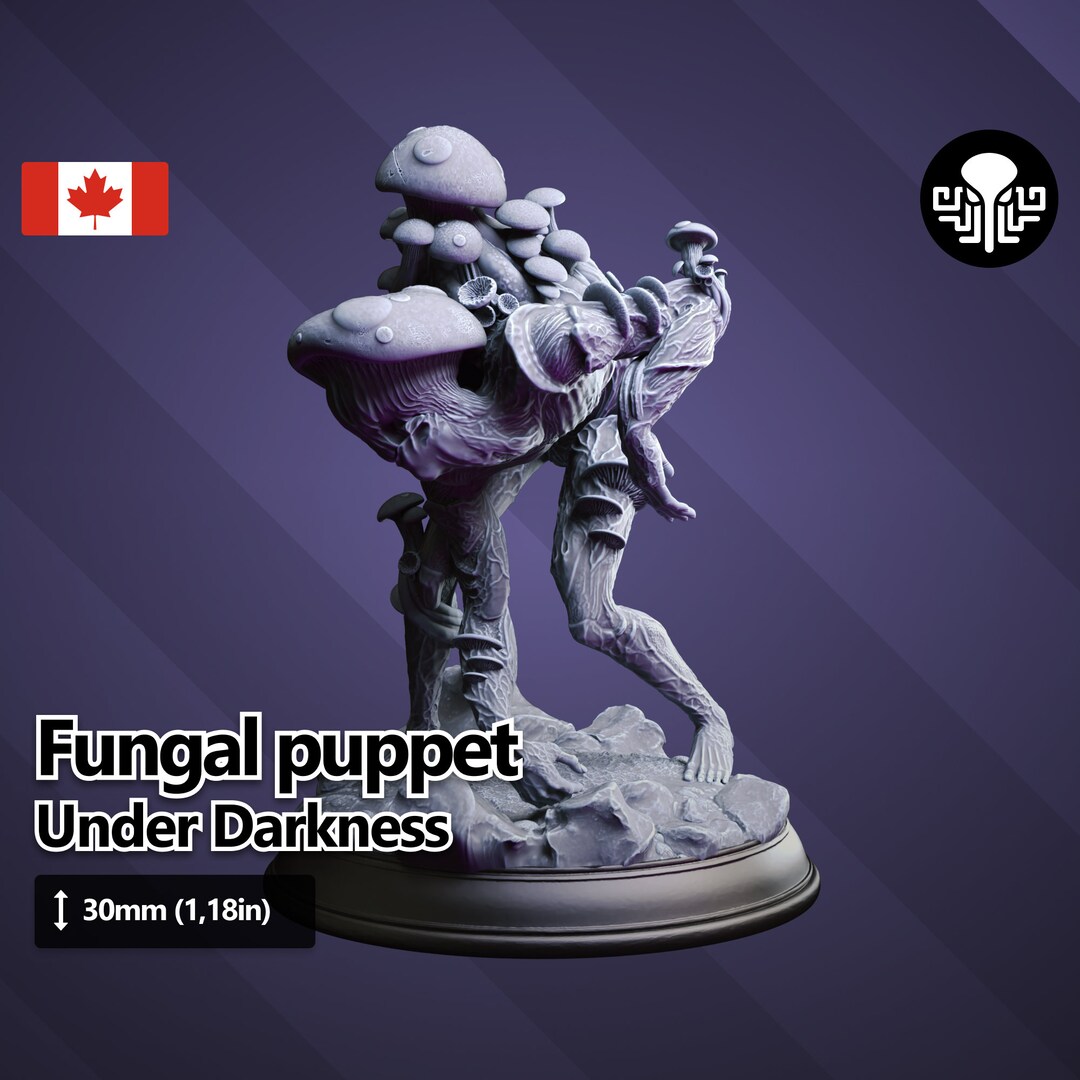 Fungal Puppet Collection : Under Darkness 32mm Scale Dnd Unpainted ...