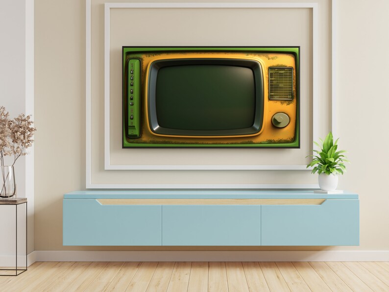 Samsung TV Frame Artwork Televison Bundle - Etsy