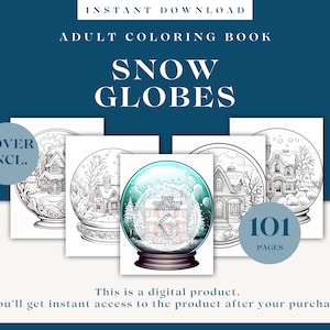 Snow Globe Book Cover - Etsy