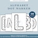 Alphabet Dot Marker Kids Coloring Book 26 Coloring Pages Instant ...