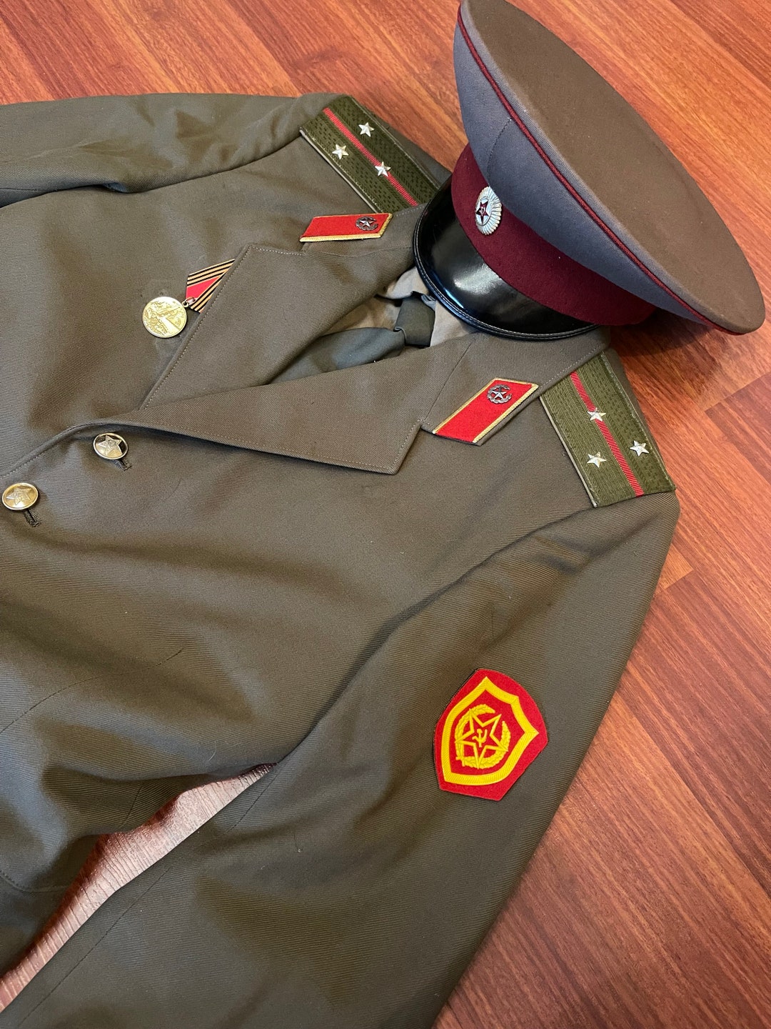 Soviet Military Uniform Lieutenant of Internal Forces USSR Original ...