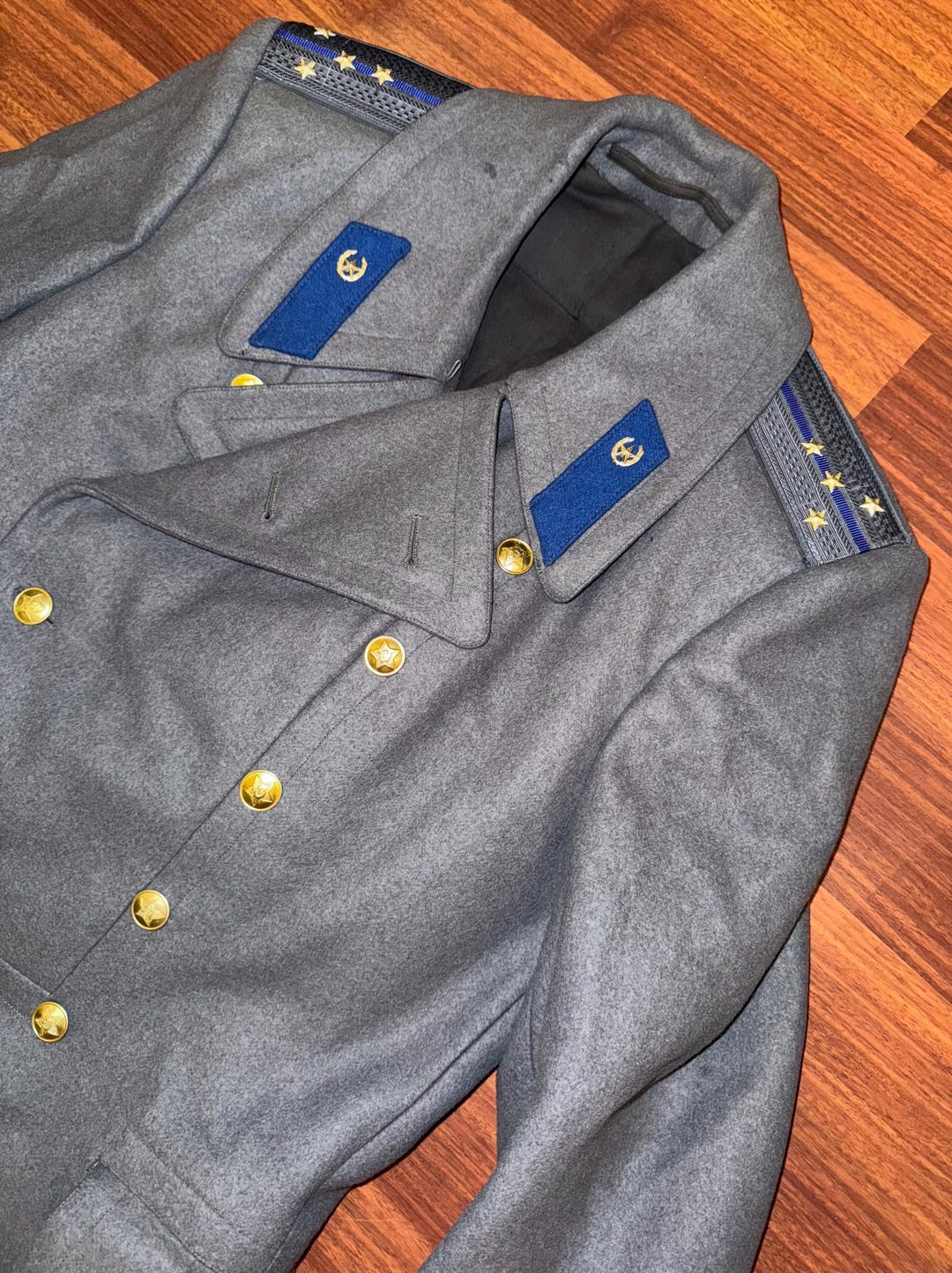 Soviet Military Heavy Parade Overcoat Captain KGB Ussr Original Used - Etsy