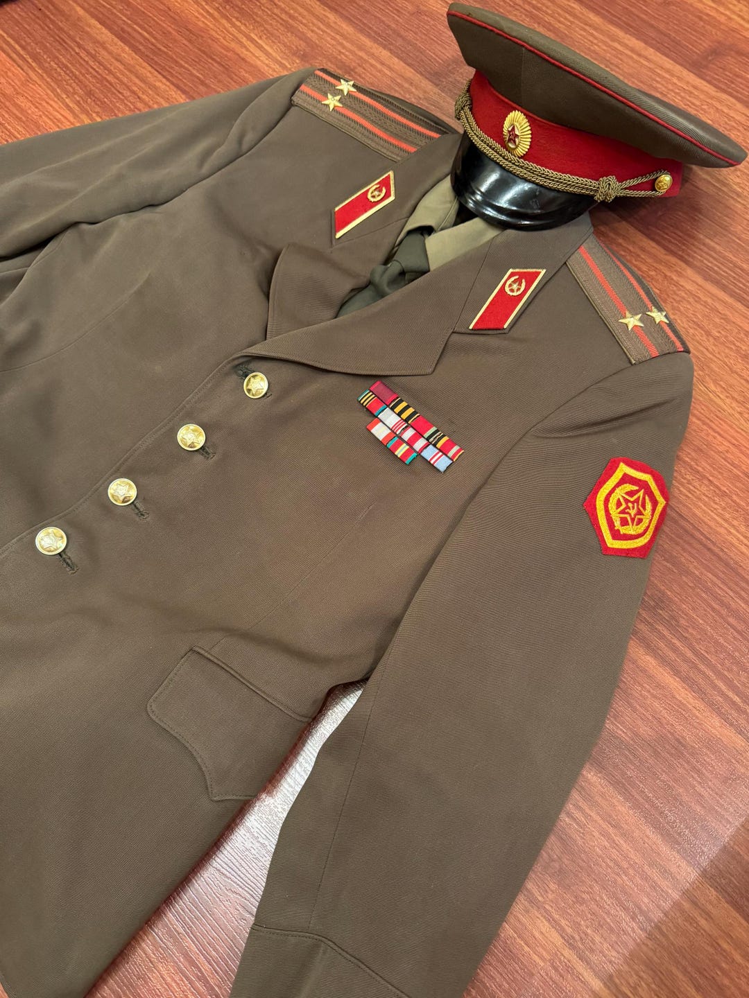 Soviet Military Uniform Lieutenant Colonel of Forces USSR Original Used ...