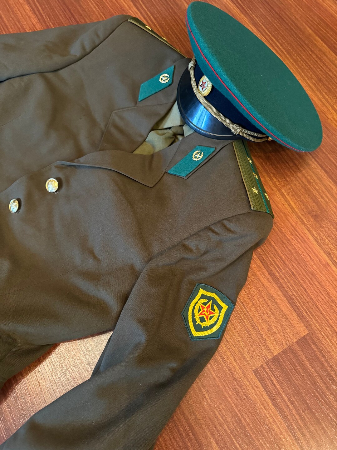 Soviet Military Uniform Captain KGB of Subdivision Border Guard Ussr ...