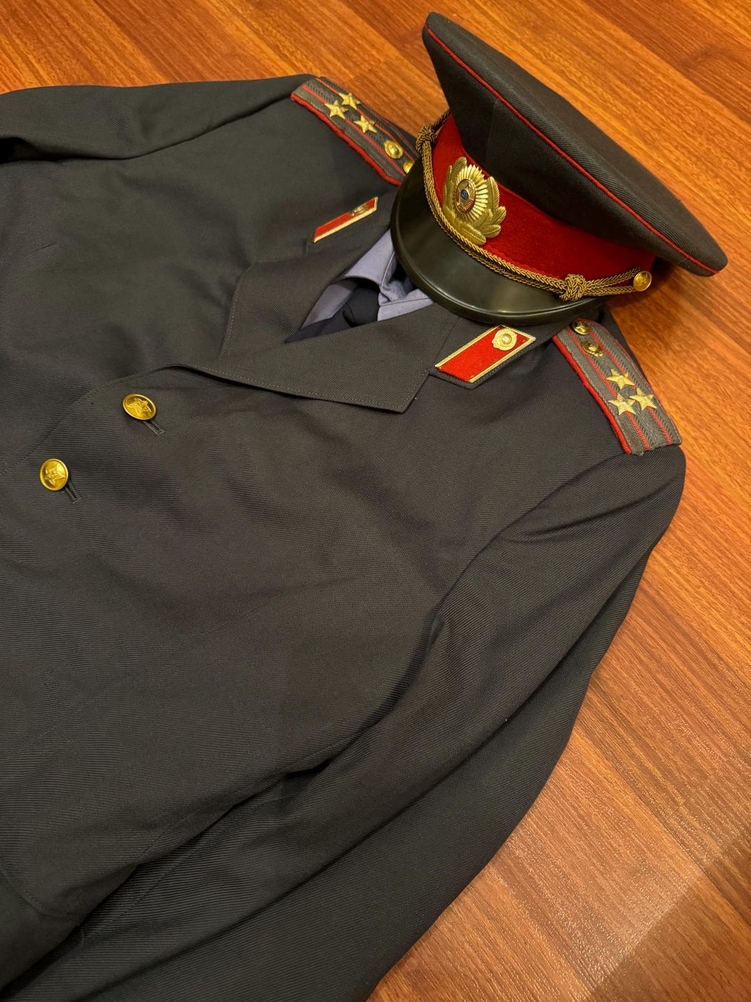 Soviet Uniform Colonel Militia police of Ussr Original Used - Etsy