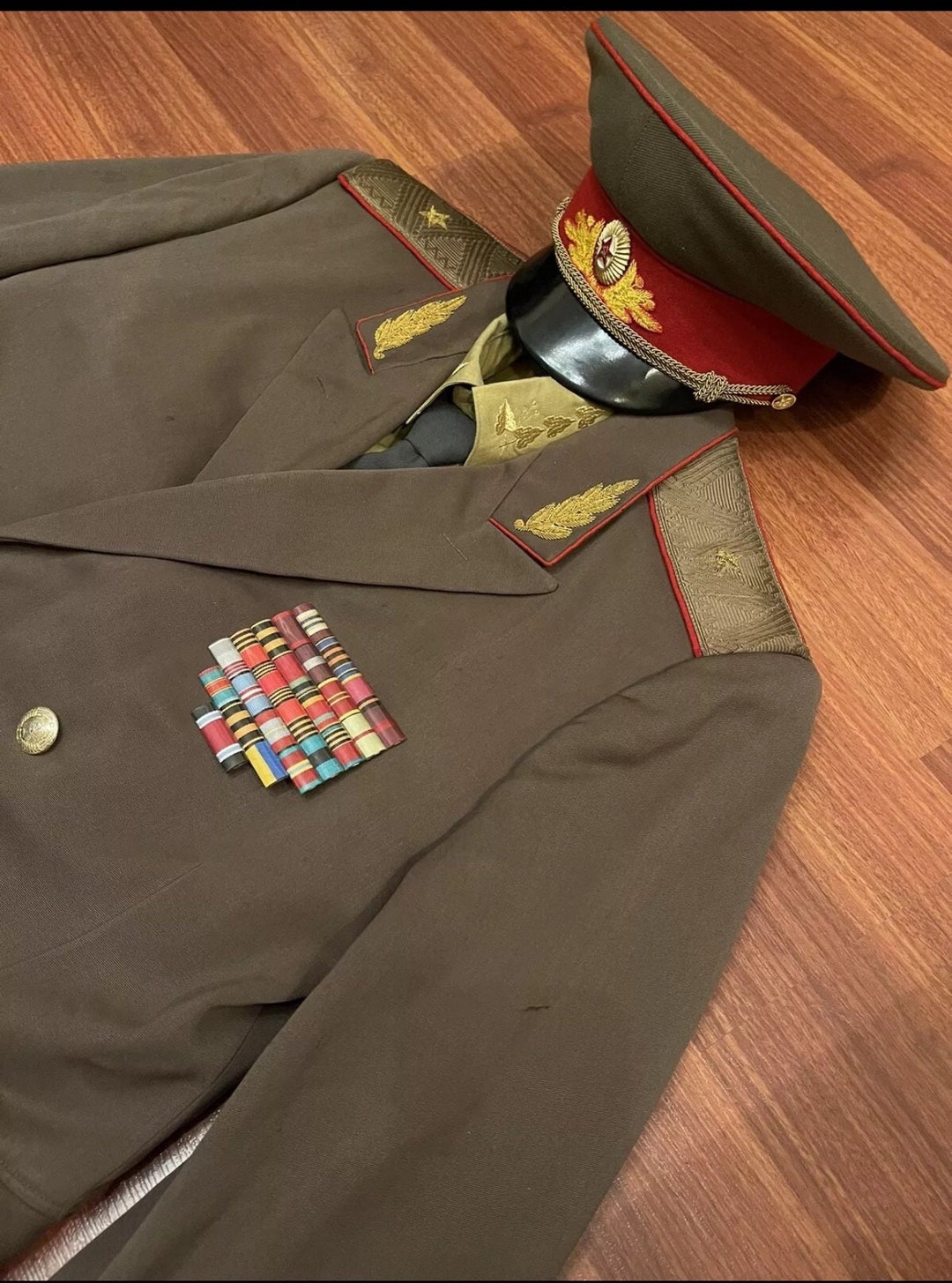 Soviet Uniform General Major Army of Ussr Original !full Set! Used - Etsy