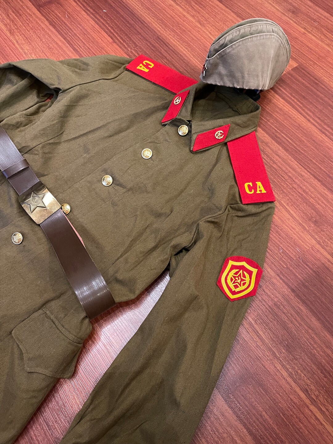 Soviet Military Jacket Soldier of Internal Forces USSR Original L/XL ...