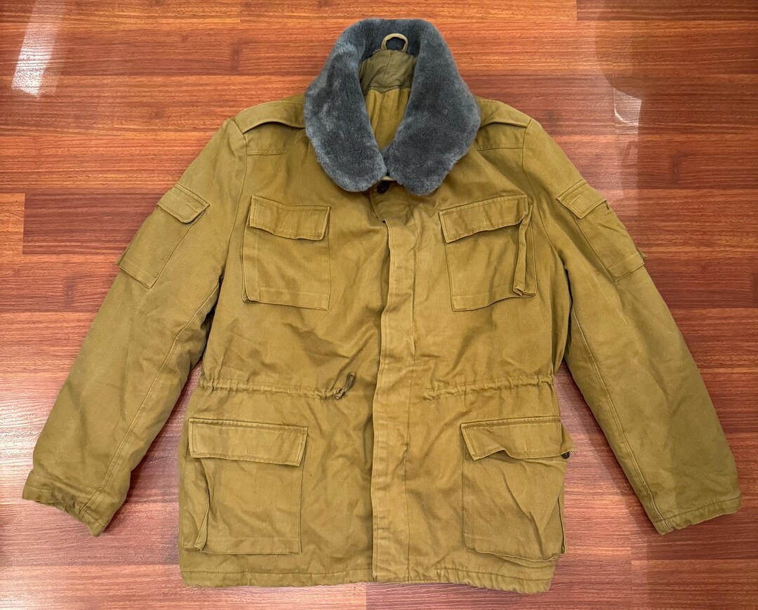 Military Soviet Winter-summer Jacket Afghanka Ussr Original Used - Etsy