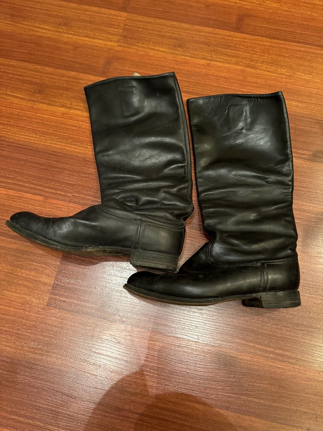 Soviet Officer Boots Ussr Original Used Leather Size 42 - Etsy