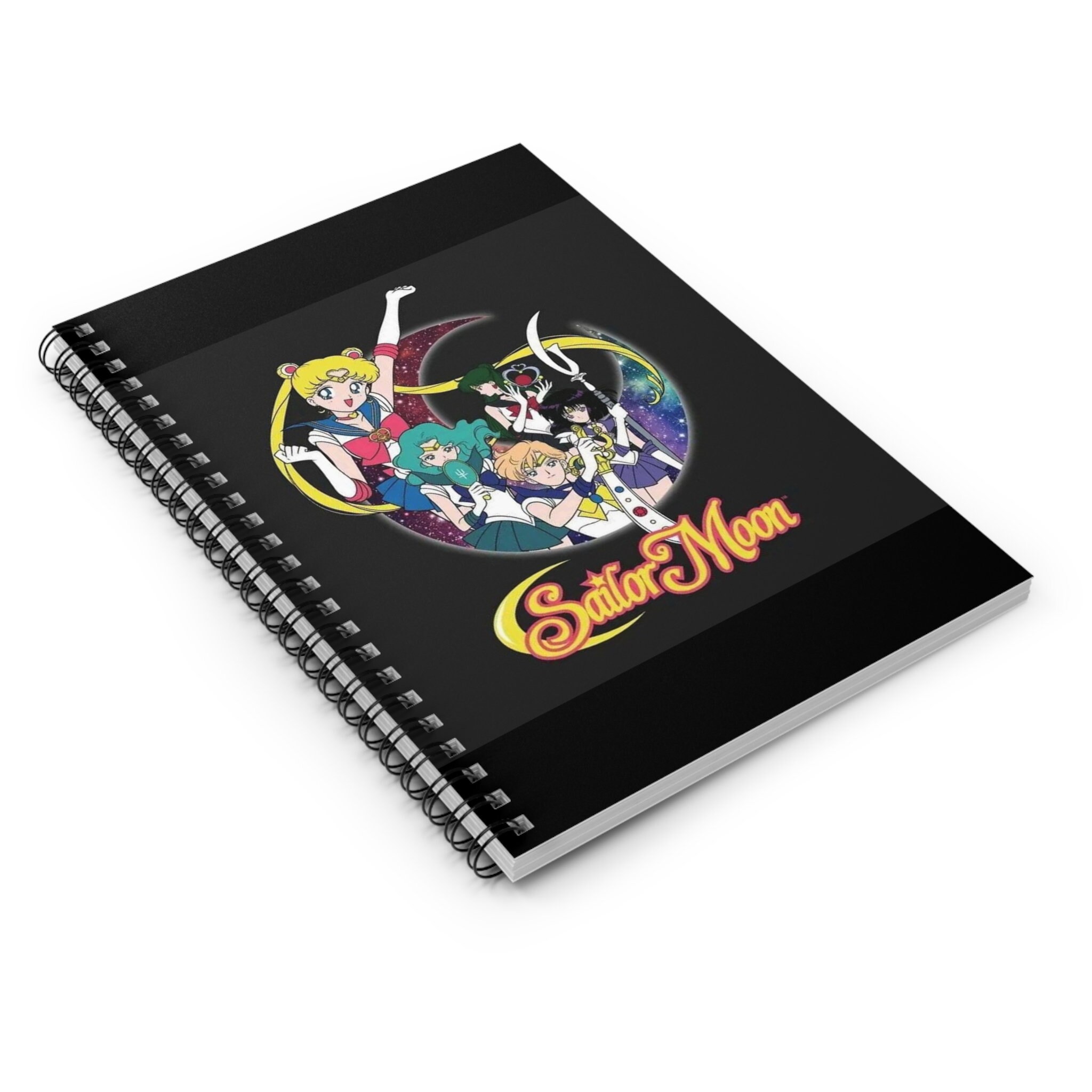 Sailor Moon and Friends Spiral Notebook Ruled Line - Etsy