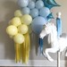 Balloon Cluster Balloon Garland Fringe Backdrop Plastic Streamers Party ...
