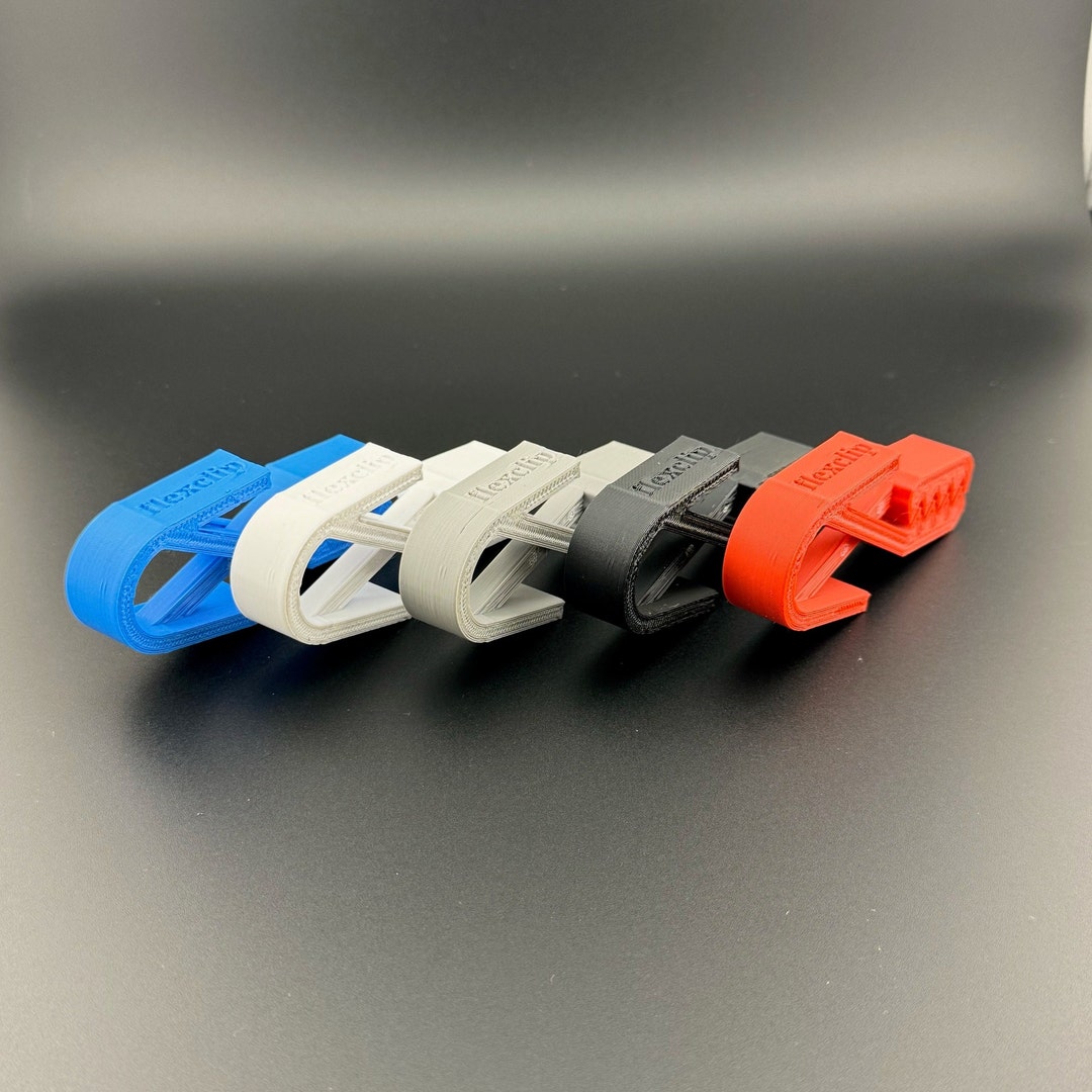 Set of 5 3D Printed Chip Bag Clips Colorful and Sustainable Snack ...