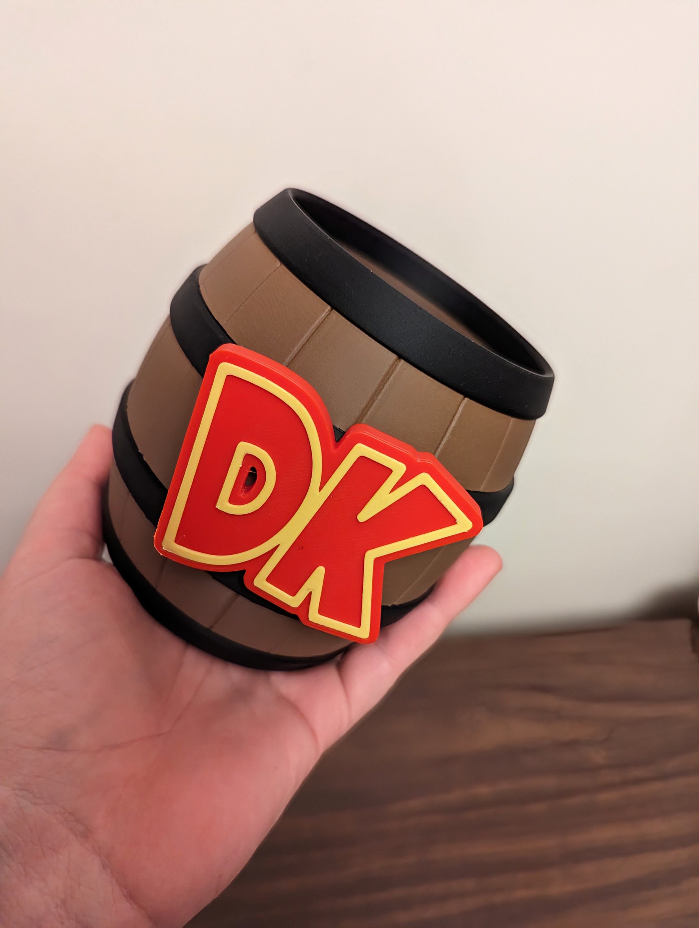 Donkey Kong Retro Barrel Storage Holder for Nintendo Switch Controllers ...